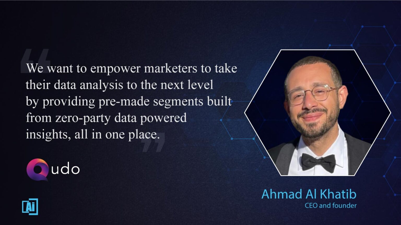 AiThority Interview with Ahmad Al Khatib, CEO and Founder, Qudo